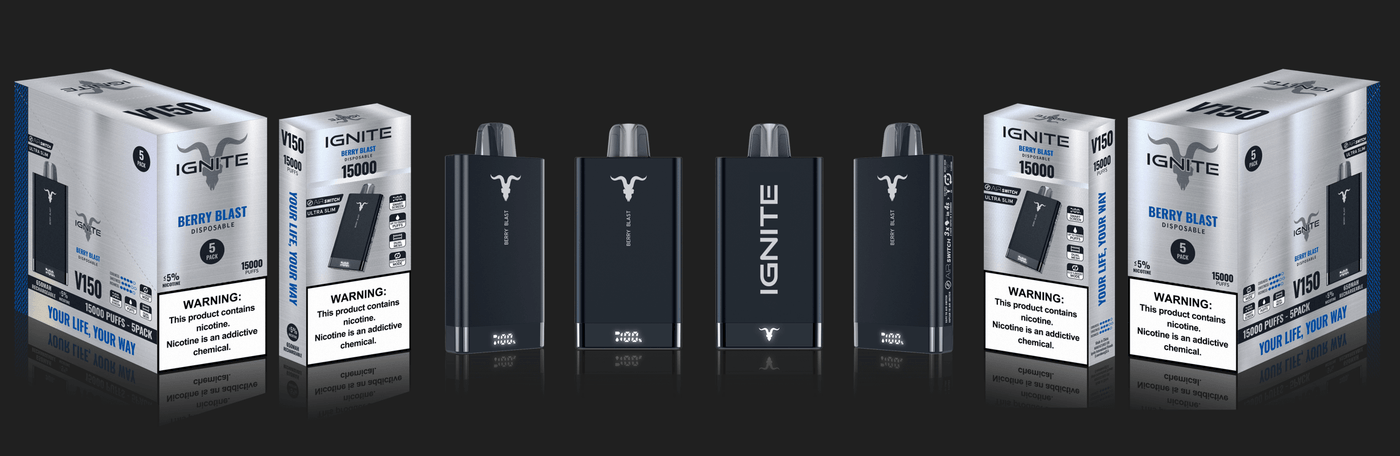 The Ignite V150 Vape | The Vape You've Been Waiting For - PUFF IGNITE