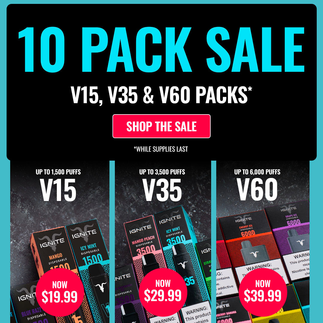IGNITE Vape Pens | Shop Quality Vape Pens & Bundle Packs | IGNITE Vape