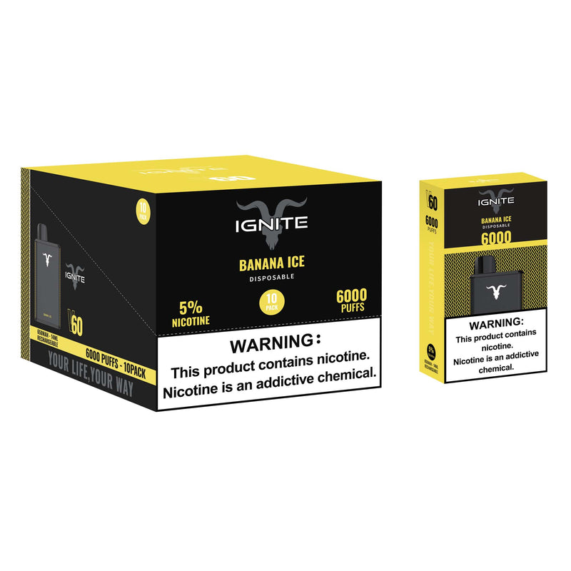 Ignite Vape 10 Packs - PUFF IGNITE