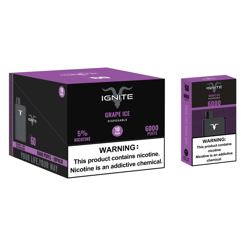 Ignite Vape 10 Packs - PUFF IGNITE