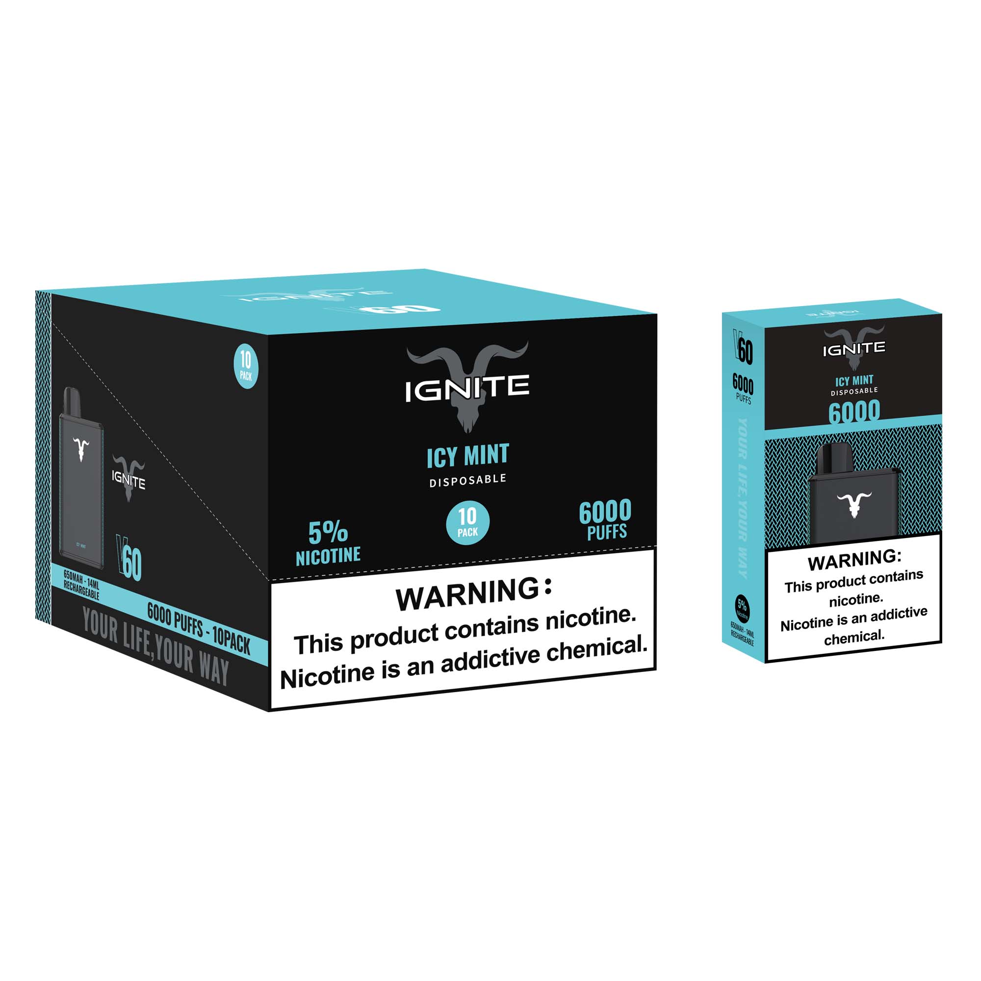 Ignite Vape 10 Packs - PUFF IGNITE