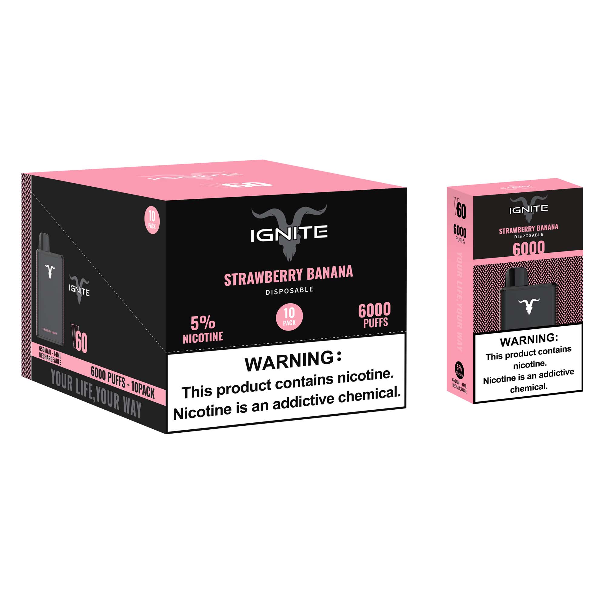 Disposable V60 Vape Pens - PUFF IGNITE