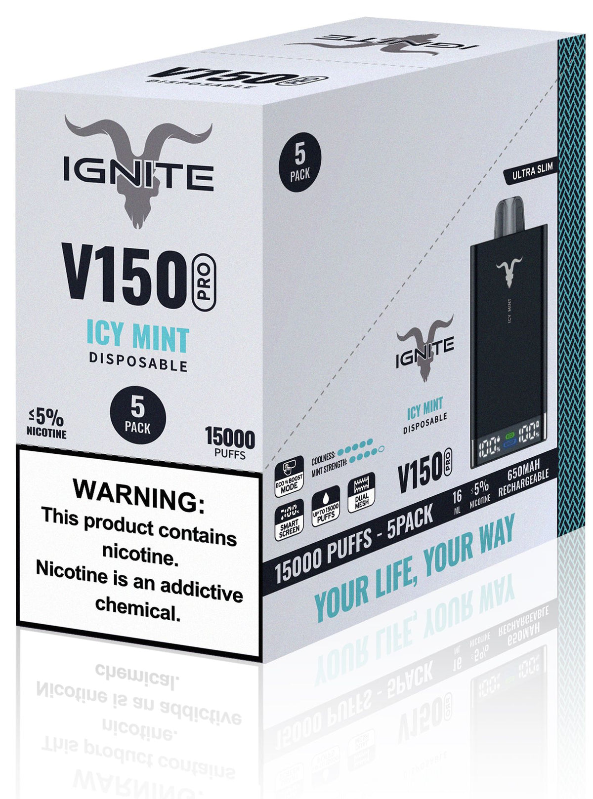 Ignite V150 Vape Device [5 Pack] - PUFF IGNITE