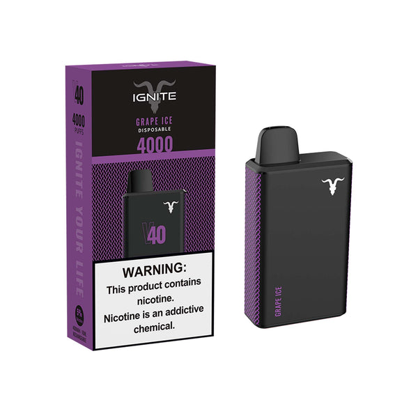 Disposable V40 Vape Pens - PUFF IGNITE
